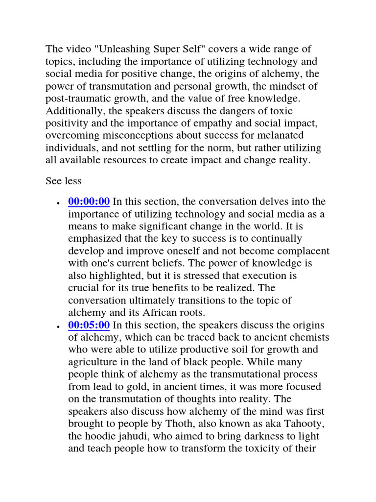 Unleashing the 19 Keys to Power | PDF | Career & Growth