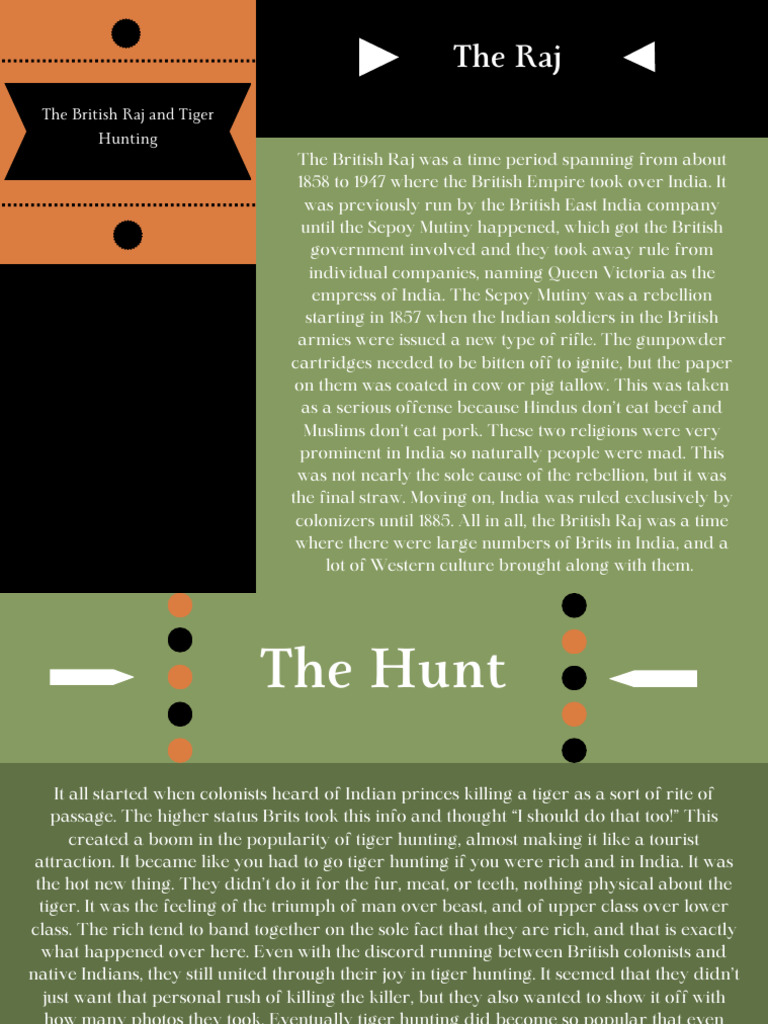 British Raj and Tiger Hunting History | PDF | Travel | Religion ...