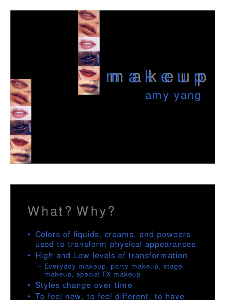 Makeup Techniques and Transformations Guide | PDF | Cosmetics | Beauty