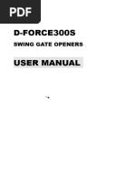 SL1000AC/SL1500AC Gate Opener Manual | PDF | Switch | Electric Motor