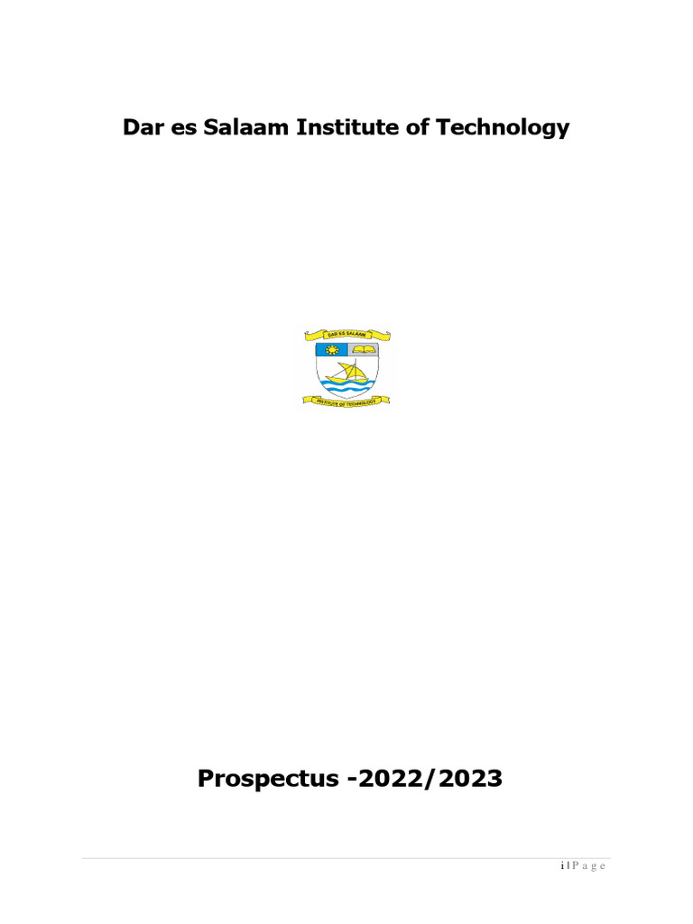 Dit Prospectus | PDF | Bachelor's Degree | Diploma