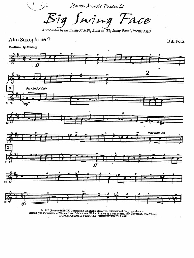 Big Swing Face | PDF