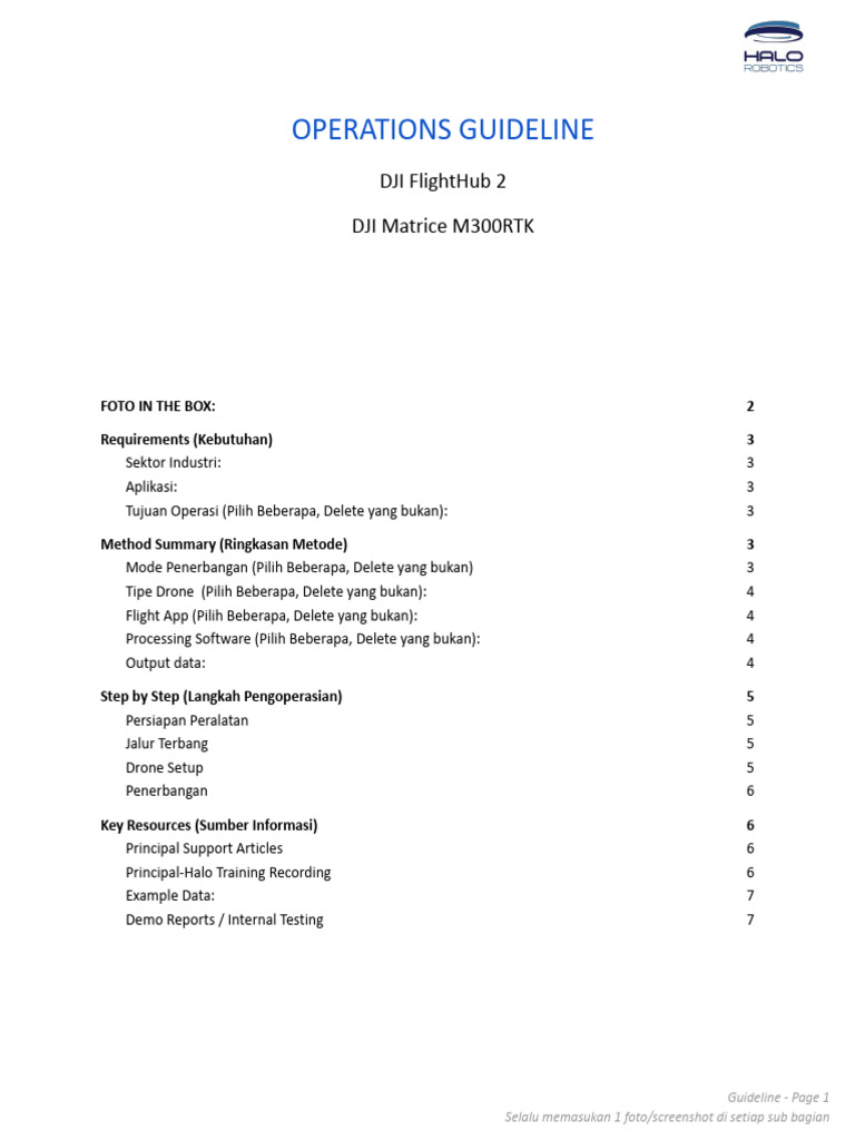Guideline - DJI FlightHub 2 V1-1 | PDF