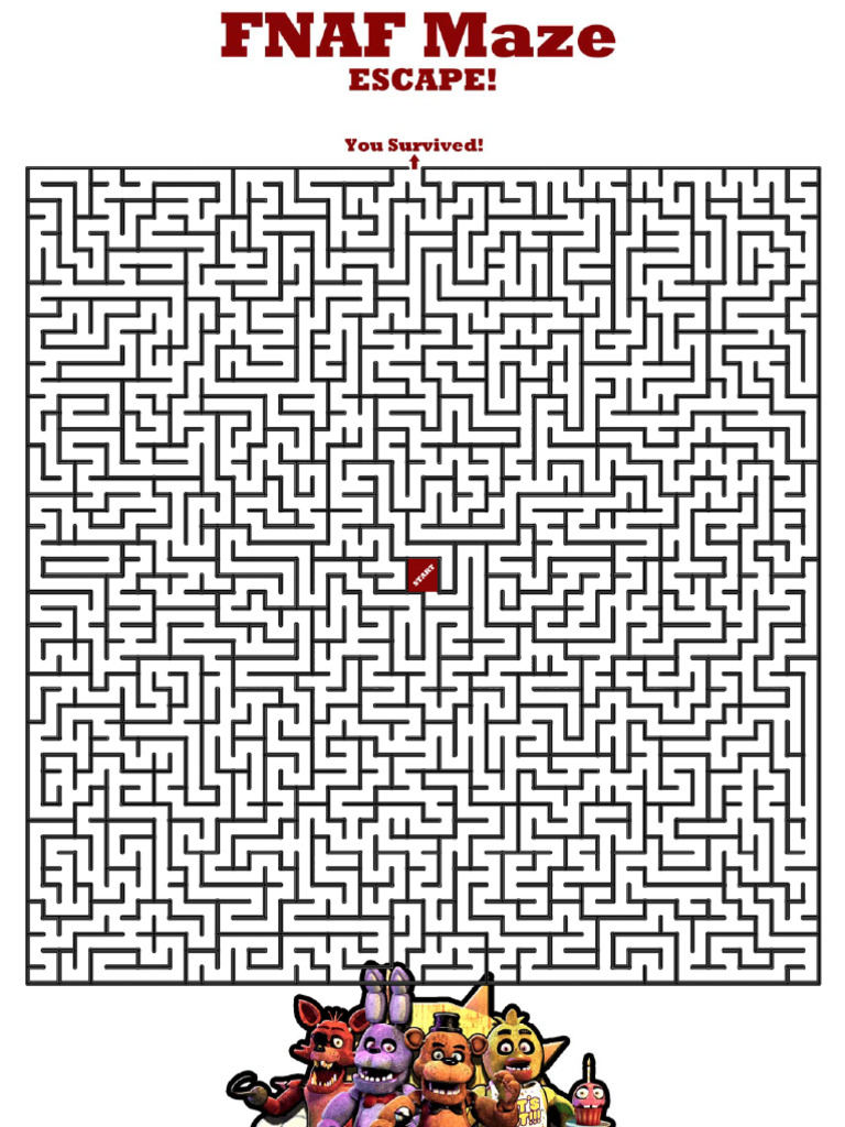 FNAF Maze SKGaleana | PDF