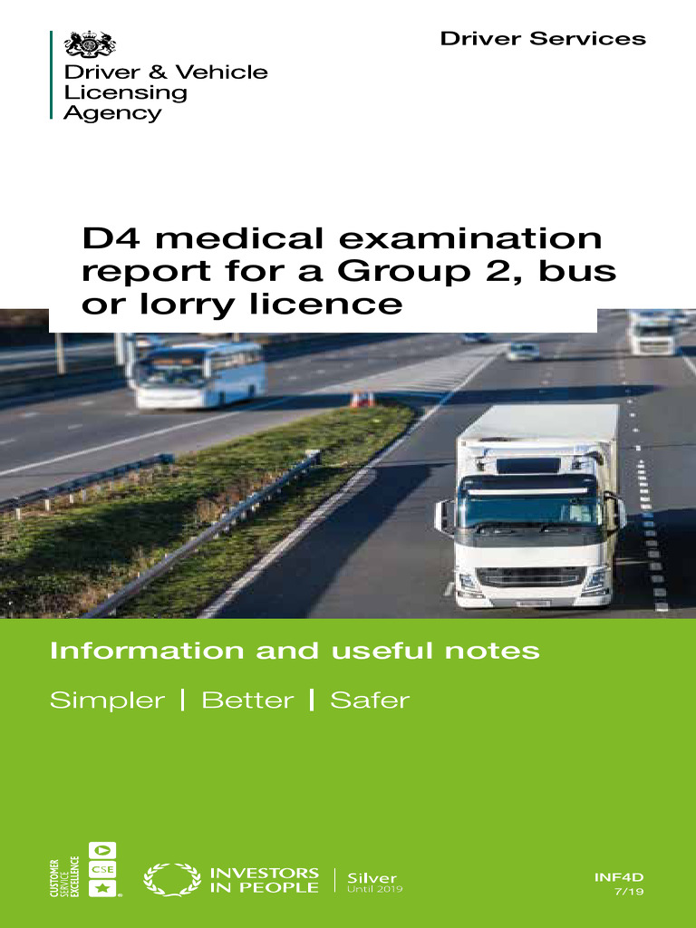 Inf4d d4 Medical Examination Information Notes | PDF
