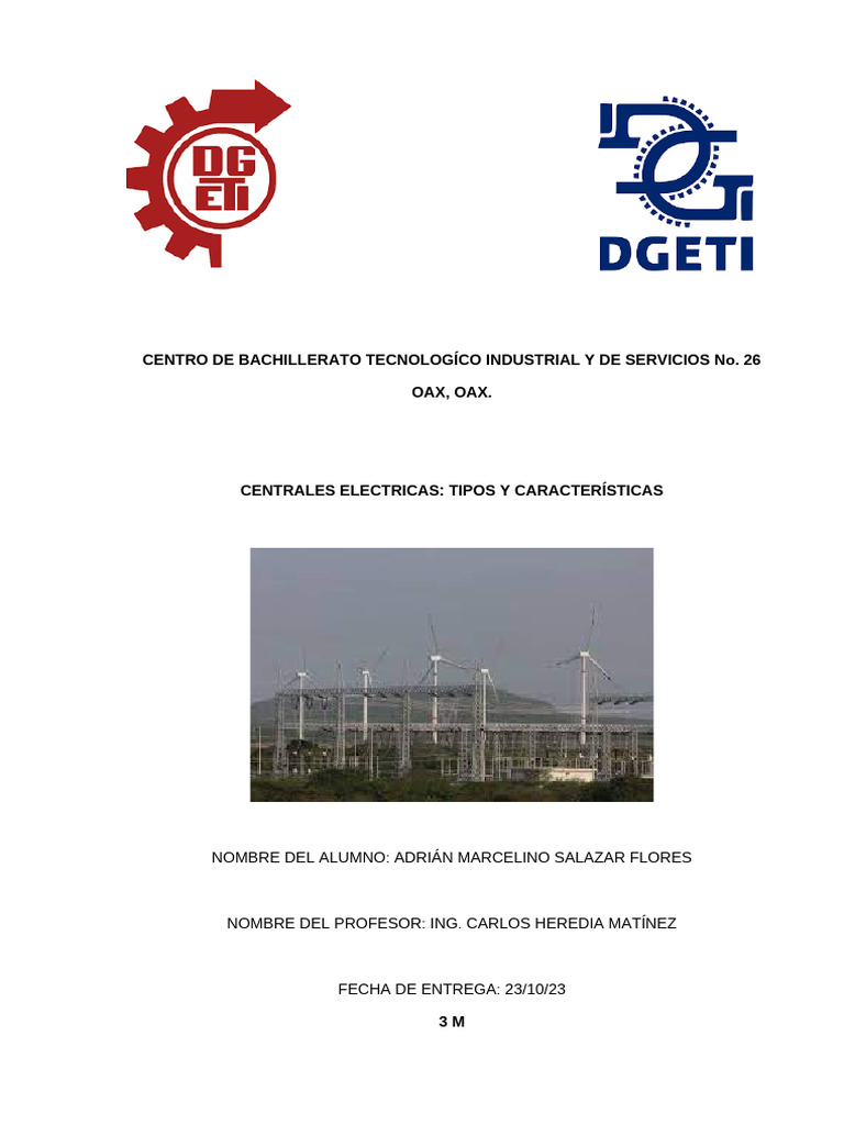 Centrales Electricas | PDF