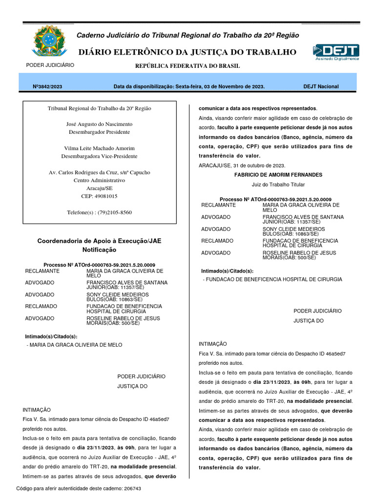Diario 3842 3 11 2023-4 | PDF
