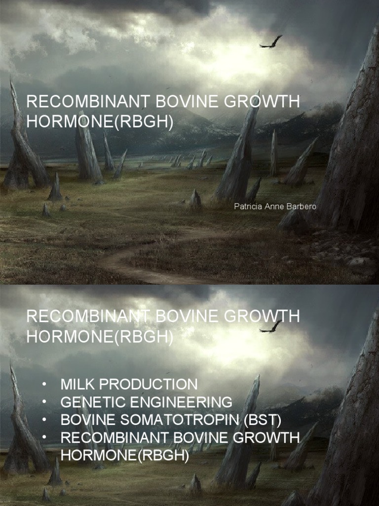 RBGH | PDF | Molecular Cloning | Recombinant Dna