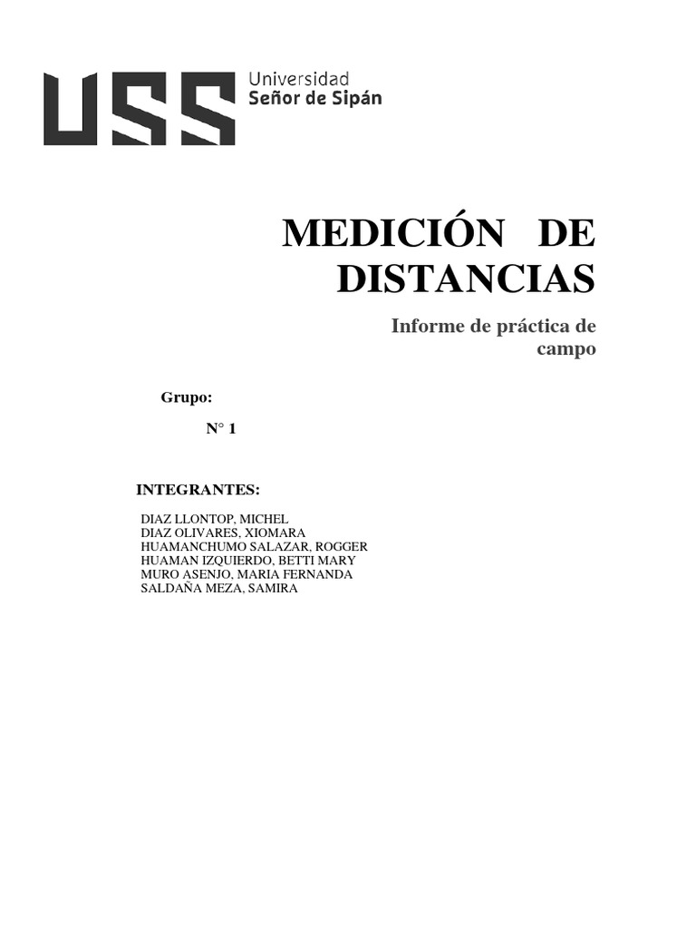 PRACTICA DE CAMPO .M.M | PDF