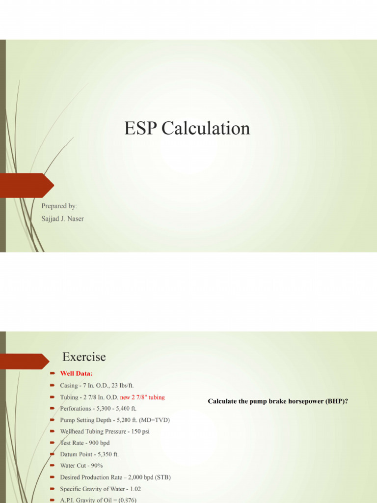 ESP - Examples... | PDF