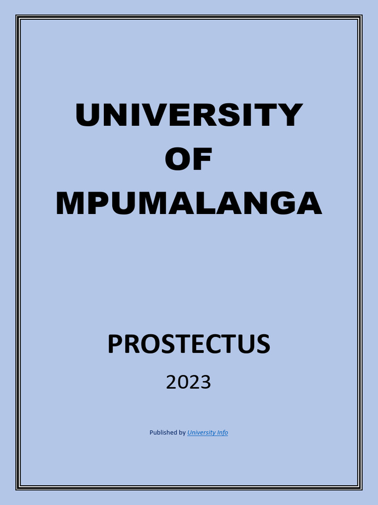 UMP Prospectus 2026: Courses & Admissions | PDF | Bachelor's Degree ...