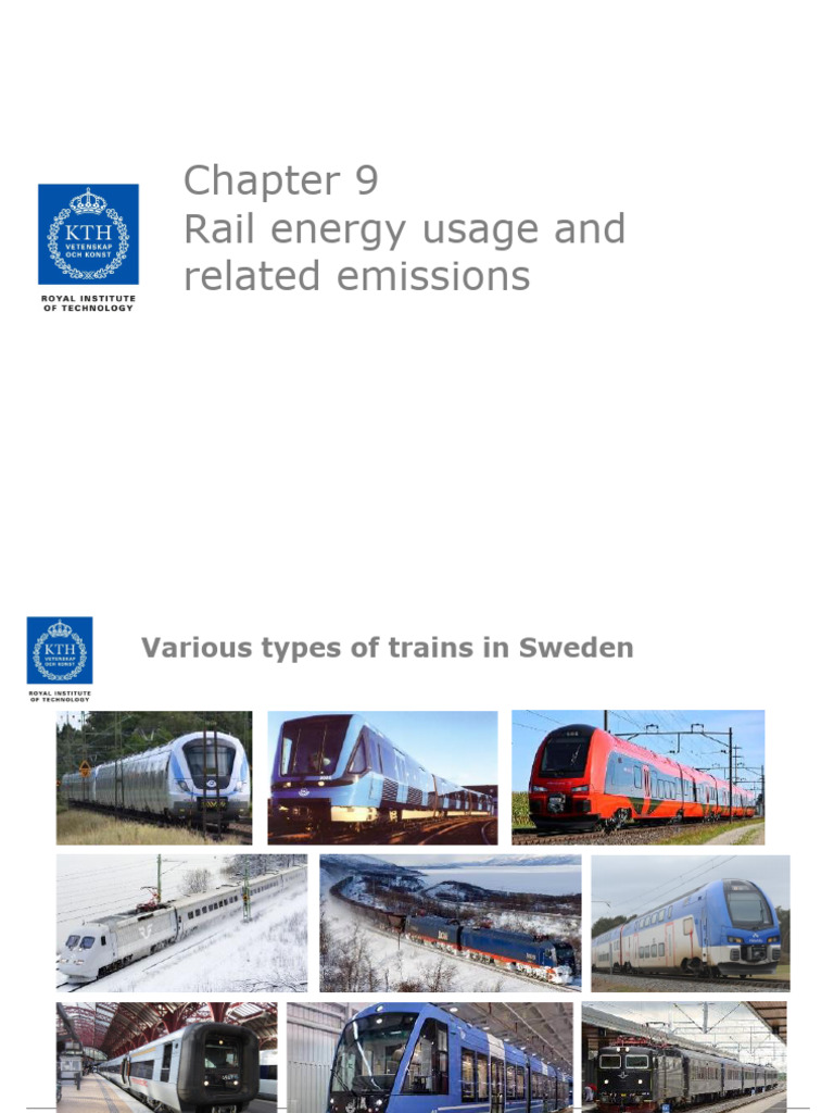 Rail Energy Usage and Related Emissions | Download Free PDF | Train ...