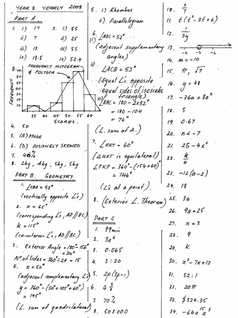 2008 Task 4 Solutions | PDF