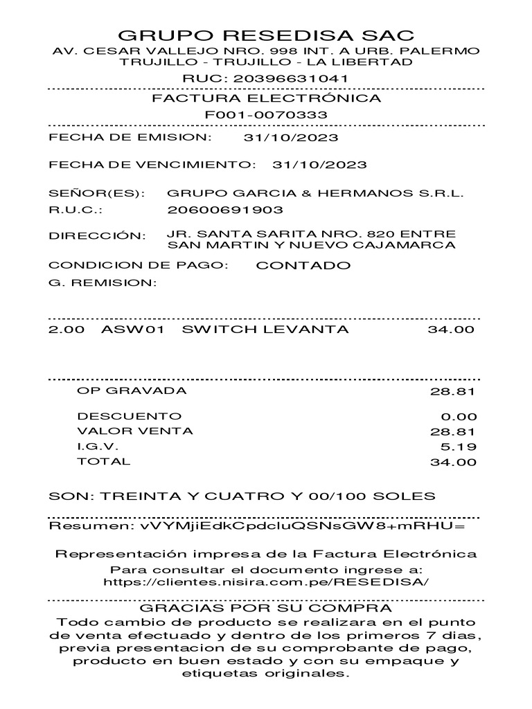 Grupo Garcia 0111 | PDF
