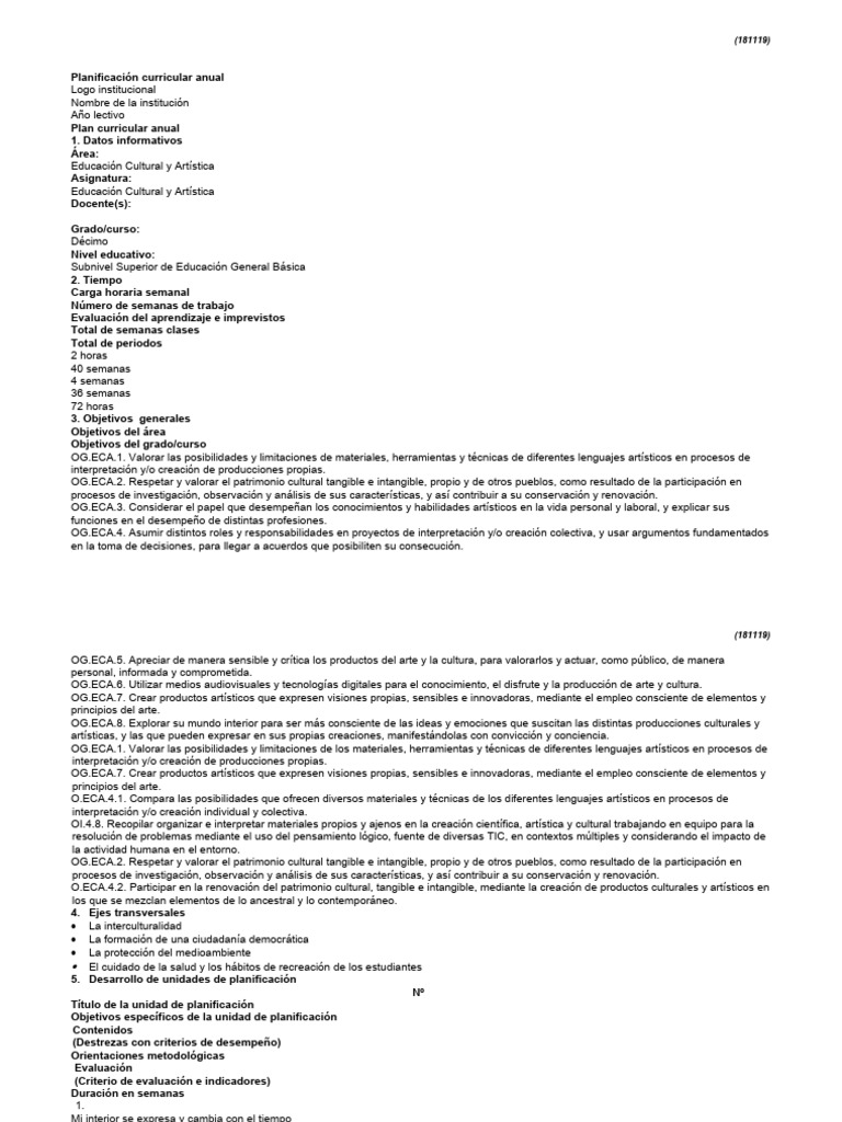 ECA 10 EGB PCA-PUD 6U Plus | PDF