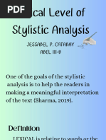 Three Dimensional Grammar Framework | PDF | Semantics | Verb