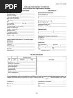 WPQ Form | PDF | Welding | Construction