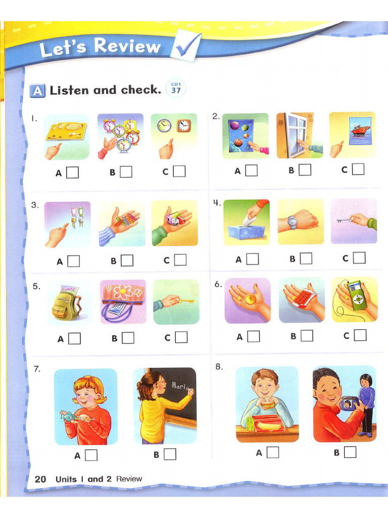 Lesson 9 Let's Review 1&2 | PDF