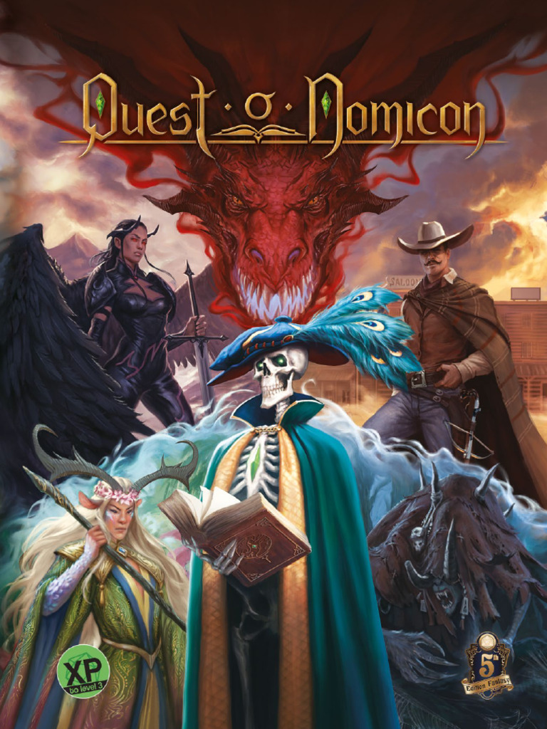 5E Quest o Nomicon | PDF | Dragon