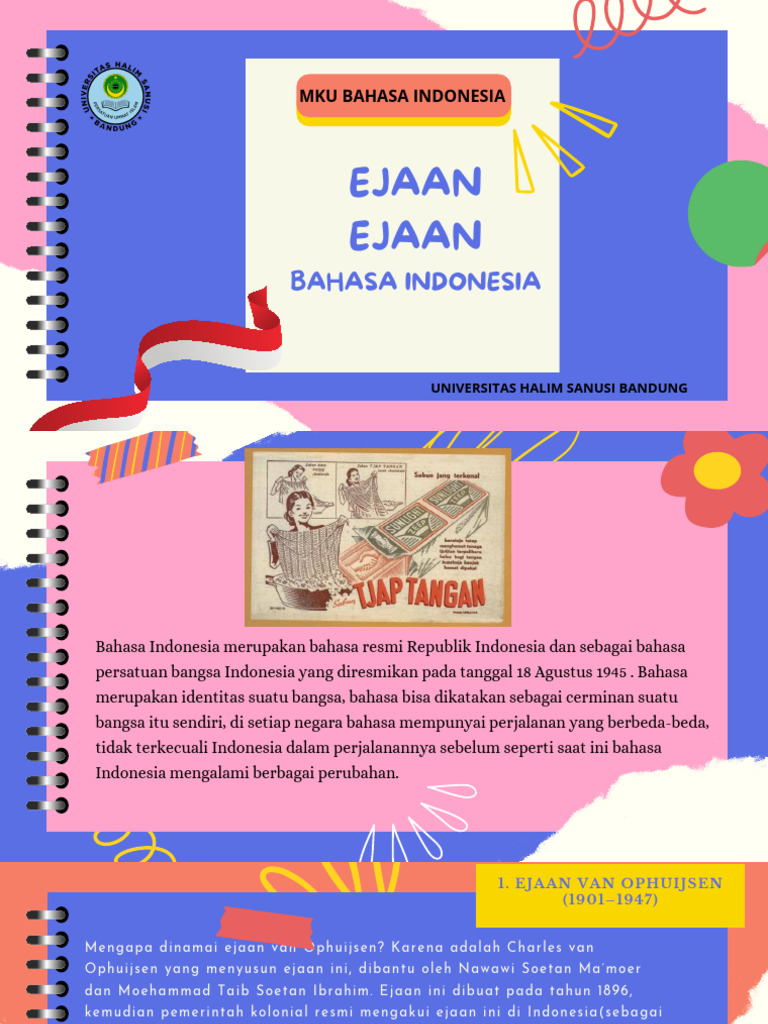 Ejaan - Ejaan Bahasa Indonesia | PDF
