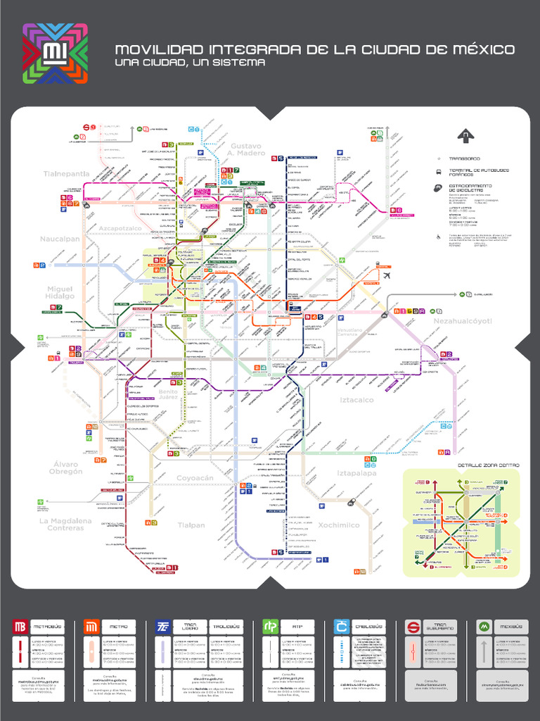 Mapa Metrobus | PDF