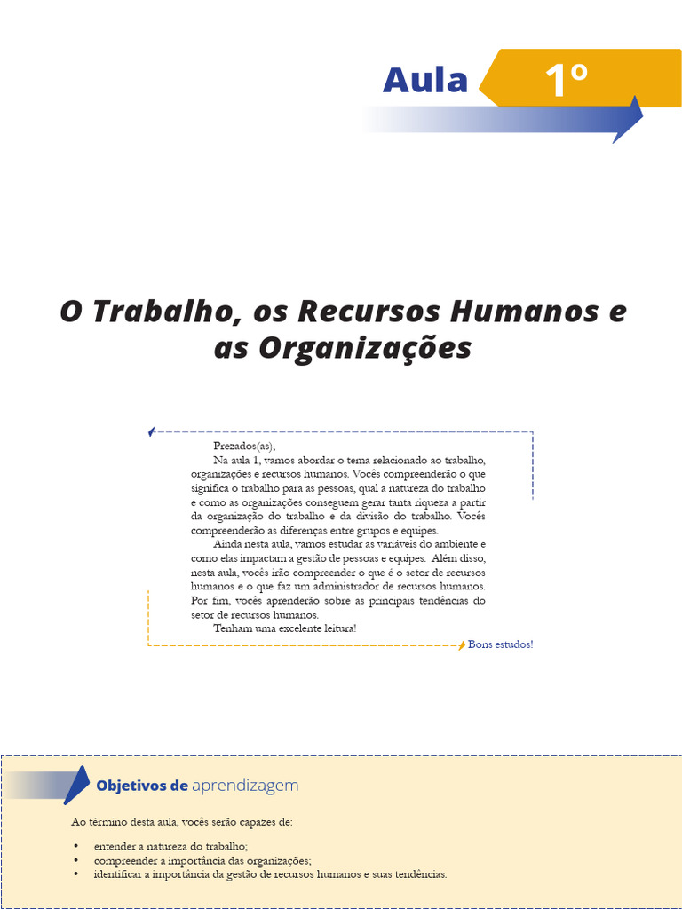 Aula 1 | PDF