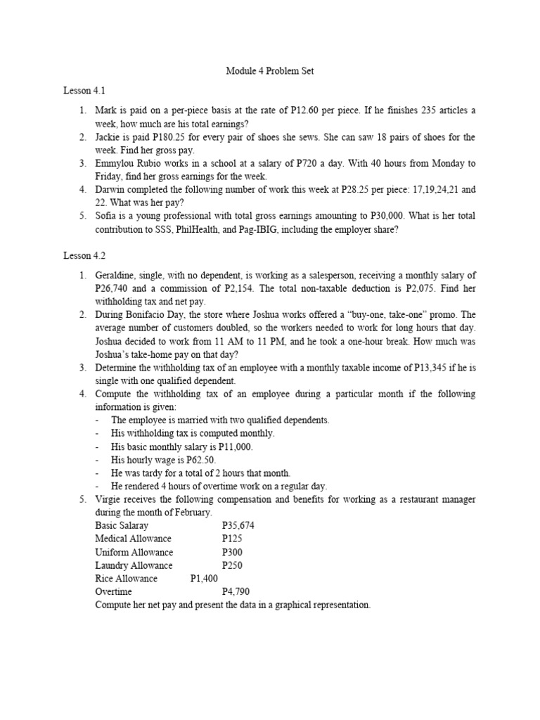 Module 4 Problem Set Pdf