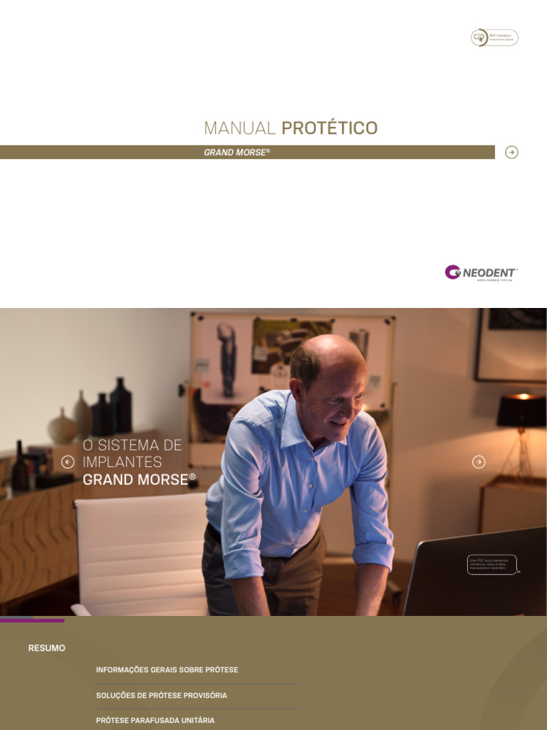 Neodent GM Manual PT BR In-Prosthetics | PDF | Dentaduras | Prótese