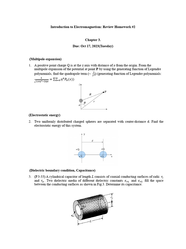 Review-hw#2 Ch3 | Pdf | Science & Mathematics
