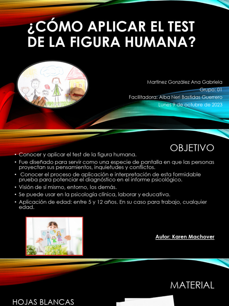 Test de La Figura Humana | PDF | Sicología | Ciencias del comportamiento