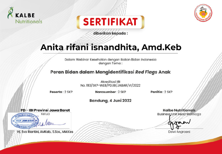 Anita rifani isnandhita, Amd.Keb | PDF