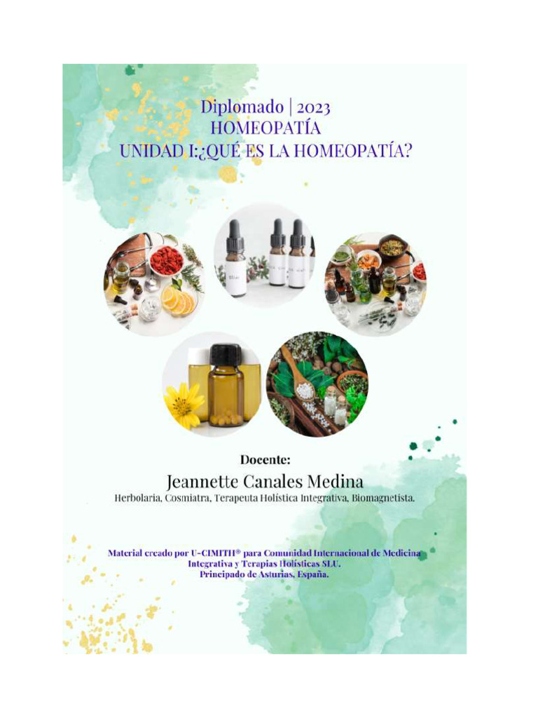 HOMEOPATÍA | PDF