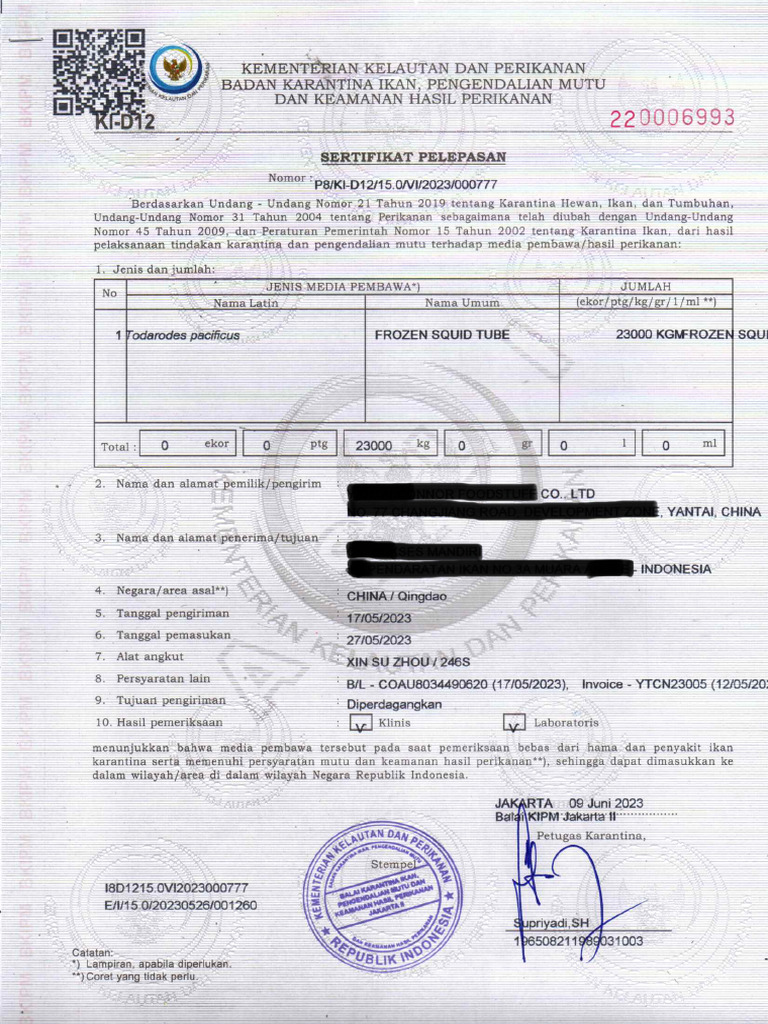 Kid 12 & Hasil Uji PPK 1260 Squid | PDF