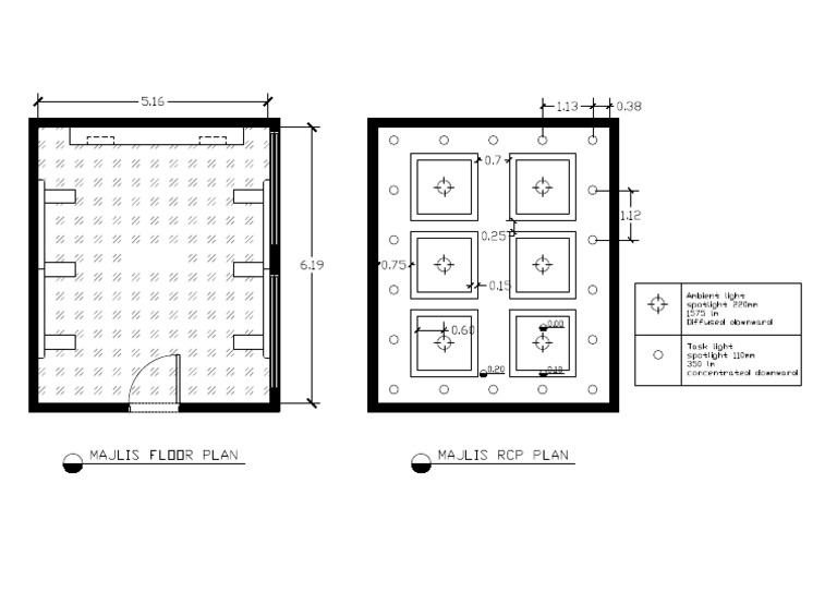 Plan Floor and RCP Light | PDF