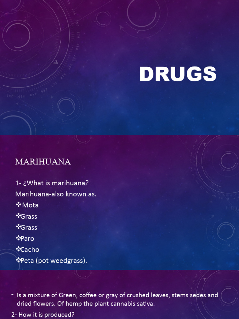 Drugs - PPTX Ivis Presentación | PDF | Wellness