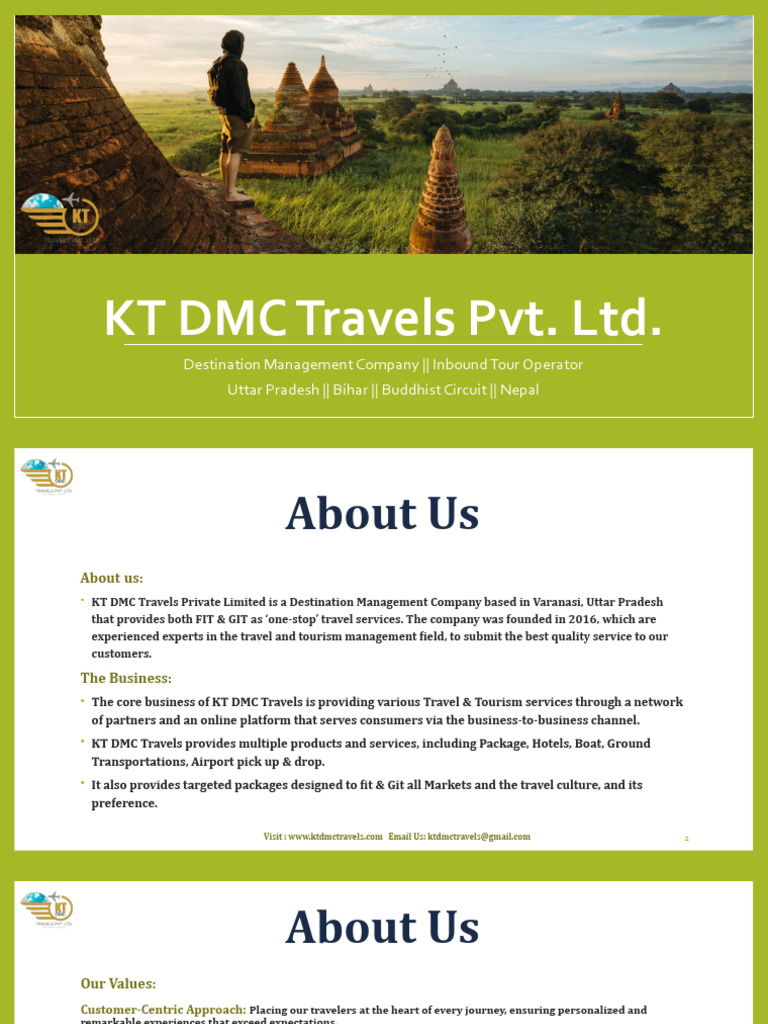 Inbound Tour Operator Varanasi | PDF | Hotel | Tourism