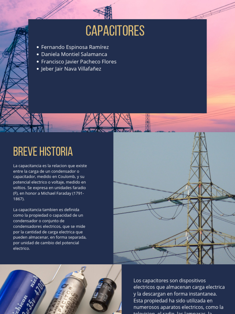 Capacitores: Guía Técnica y Aplicaciones | PDF | Condensador | Capacidad