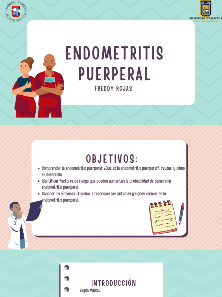 Endometritis Puerperal: Causas y Síntomas | PDF