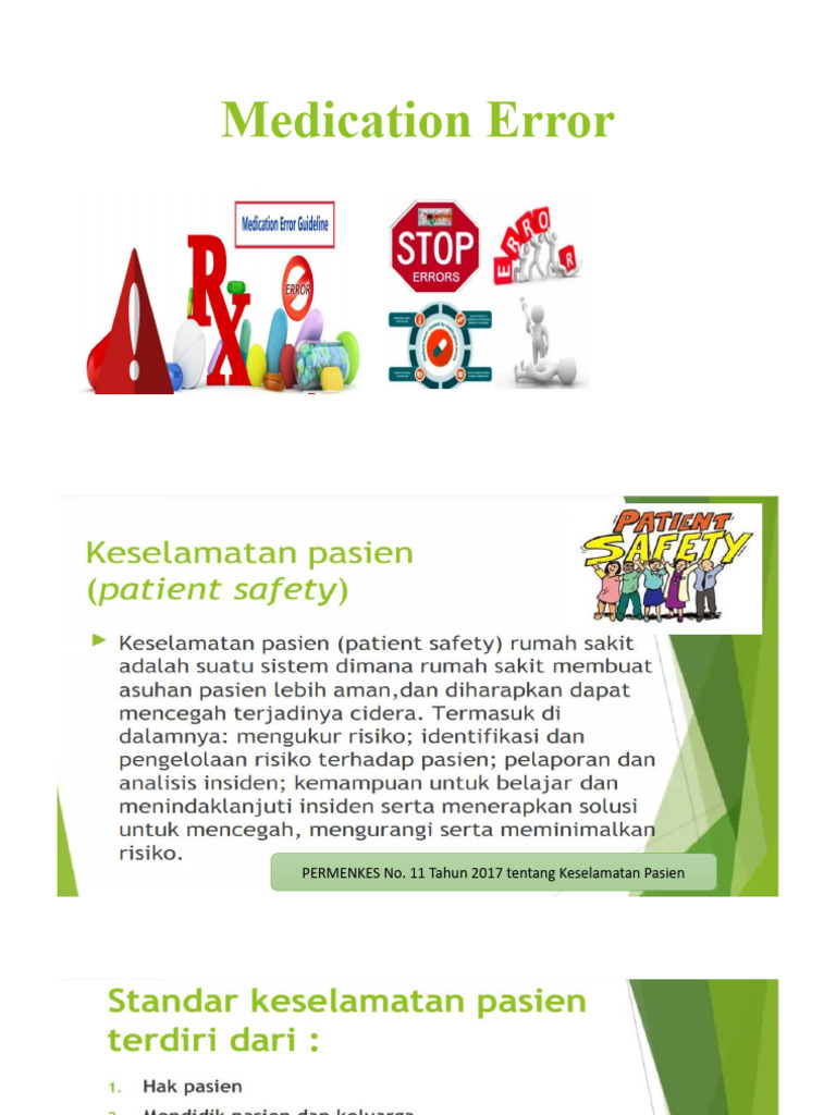 IHT Medication Error | PDF