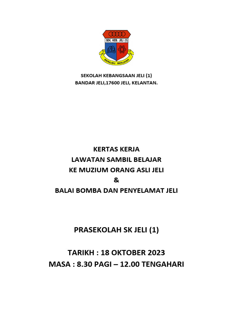 Kertas Kerja Bomba | PDF