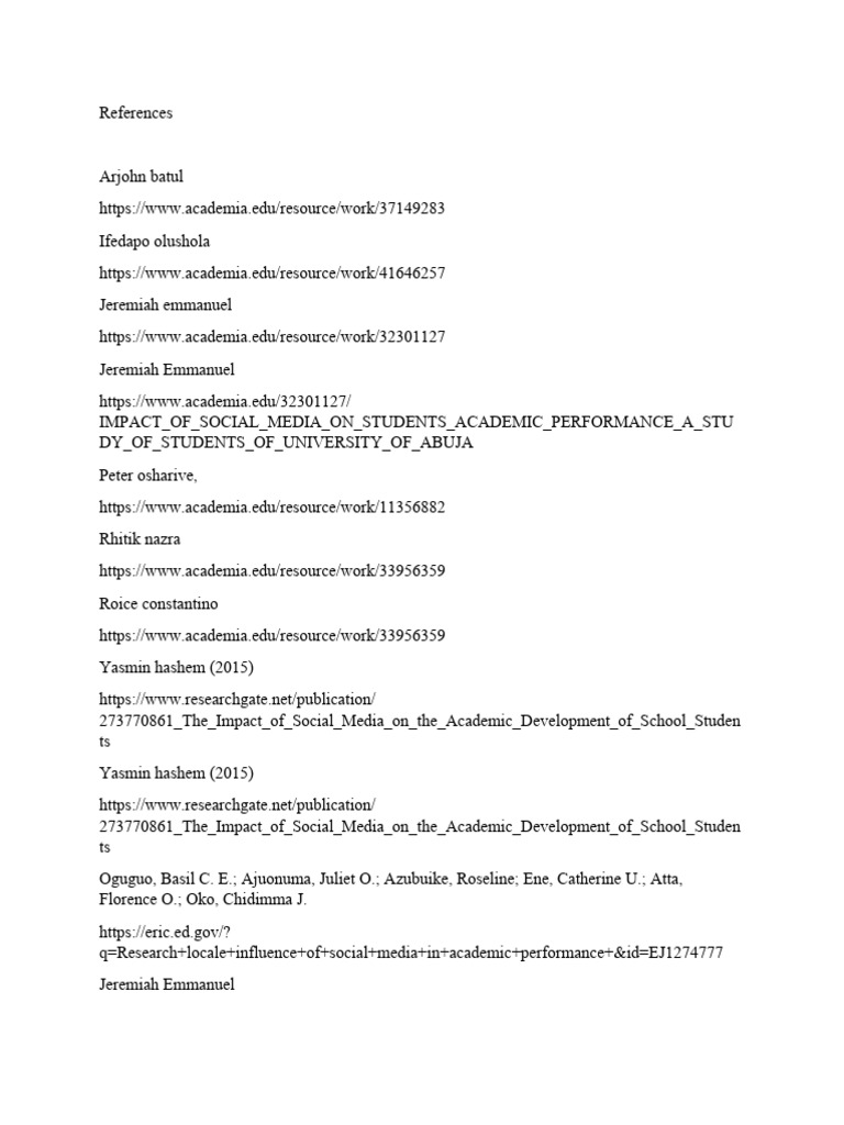 Butaslac, Etal (2022) - References | PDF