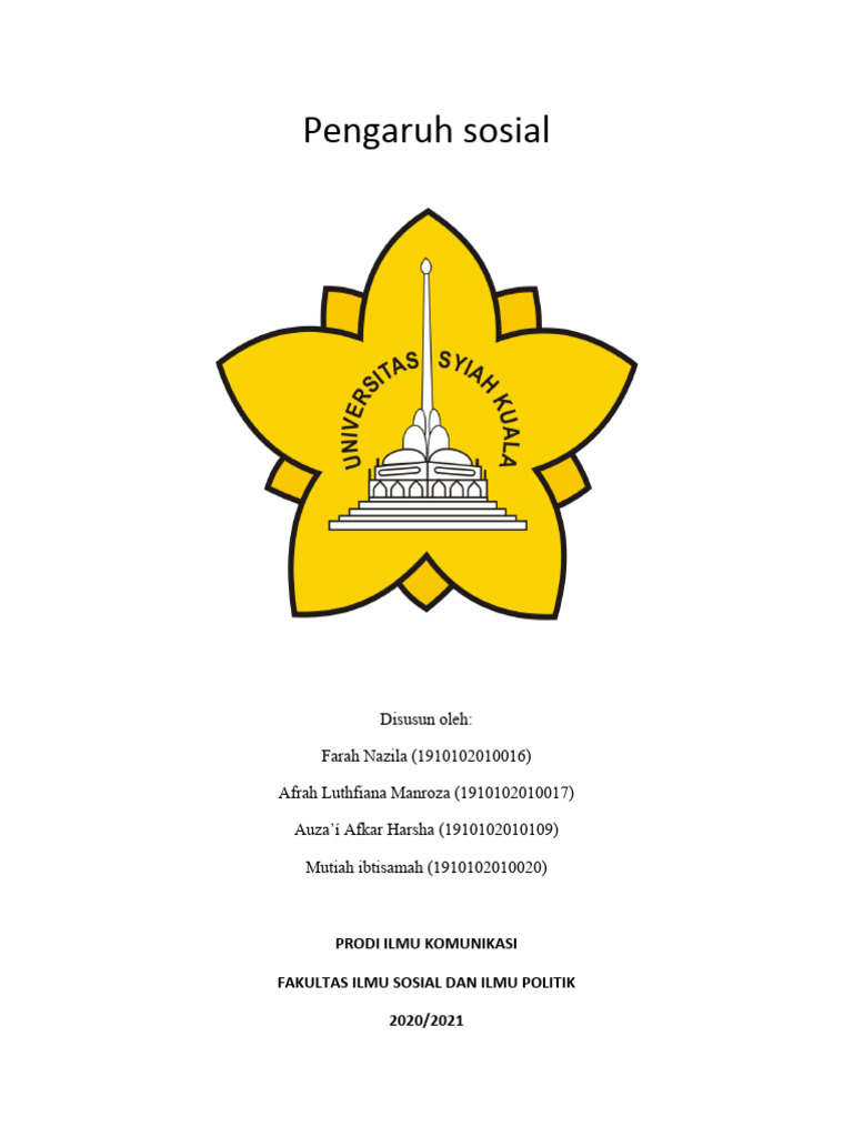 Bentuk-Bentuk Pengaruh Sosial | PDF