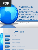 Lecture 1. Intro To Geography PDF | PDF | Geography | Natural Environment