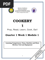 K To 12 Commercial Cooking Learning Module | PDF | Housekeeping ...
