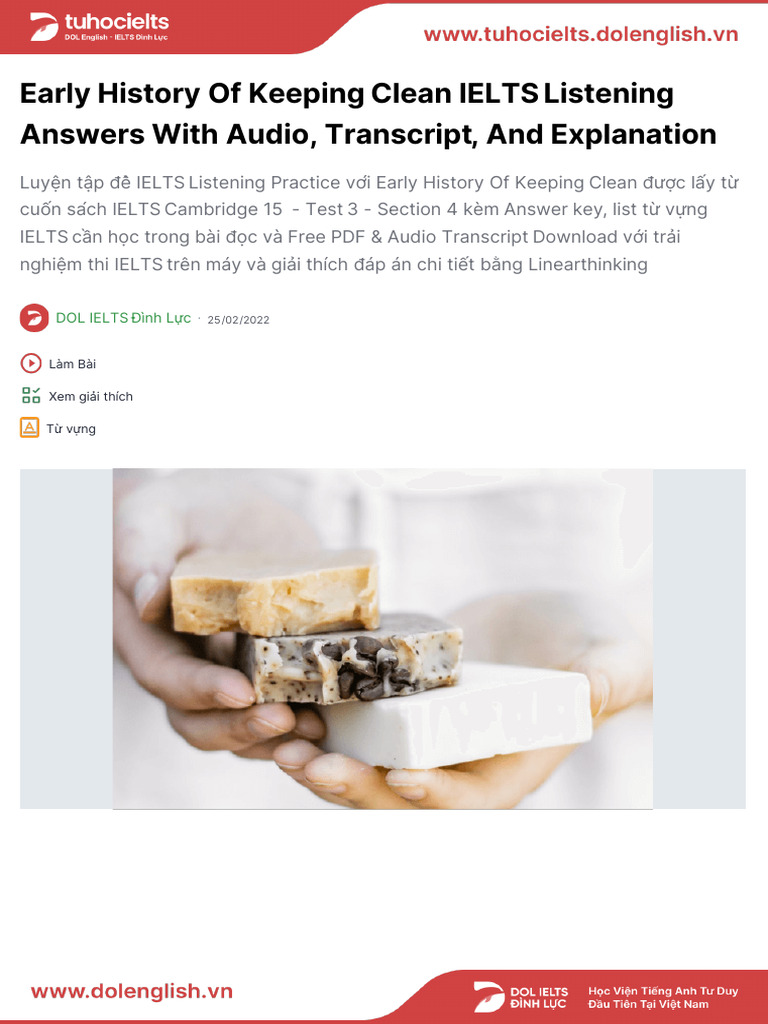 Early History of Keeping Clean | PDF | Soap | Chemistry