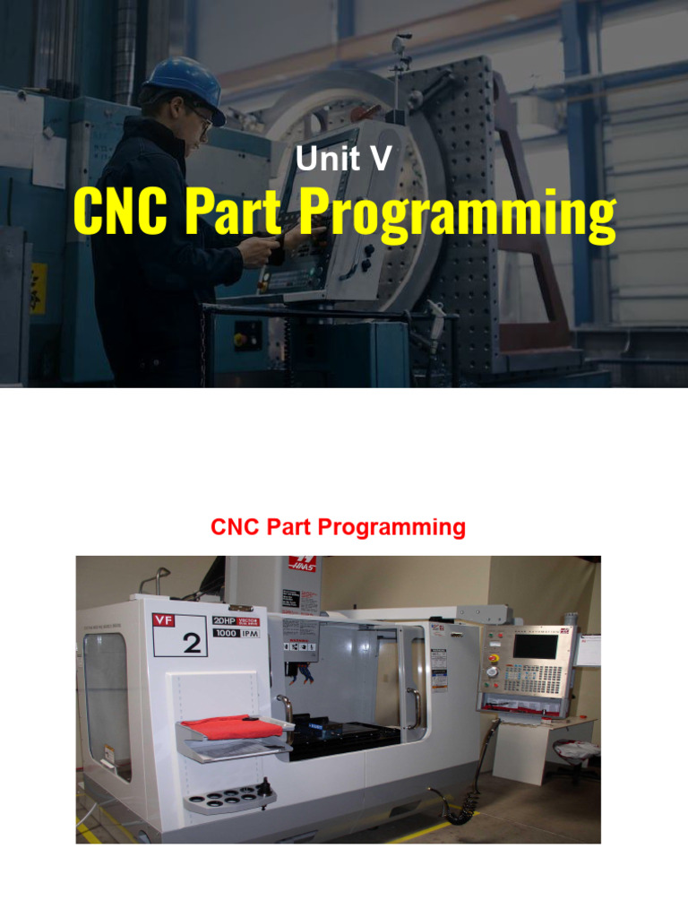 Unit V Cnc Programming Pdf Cartesian Coordinate System Numerical Control