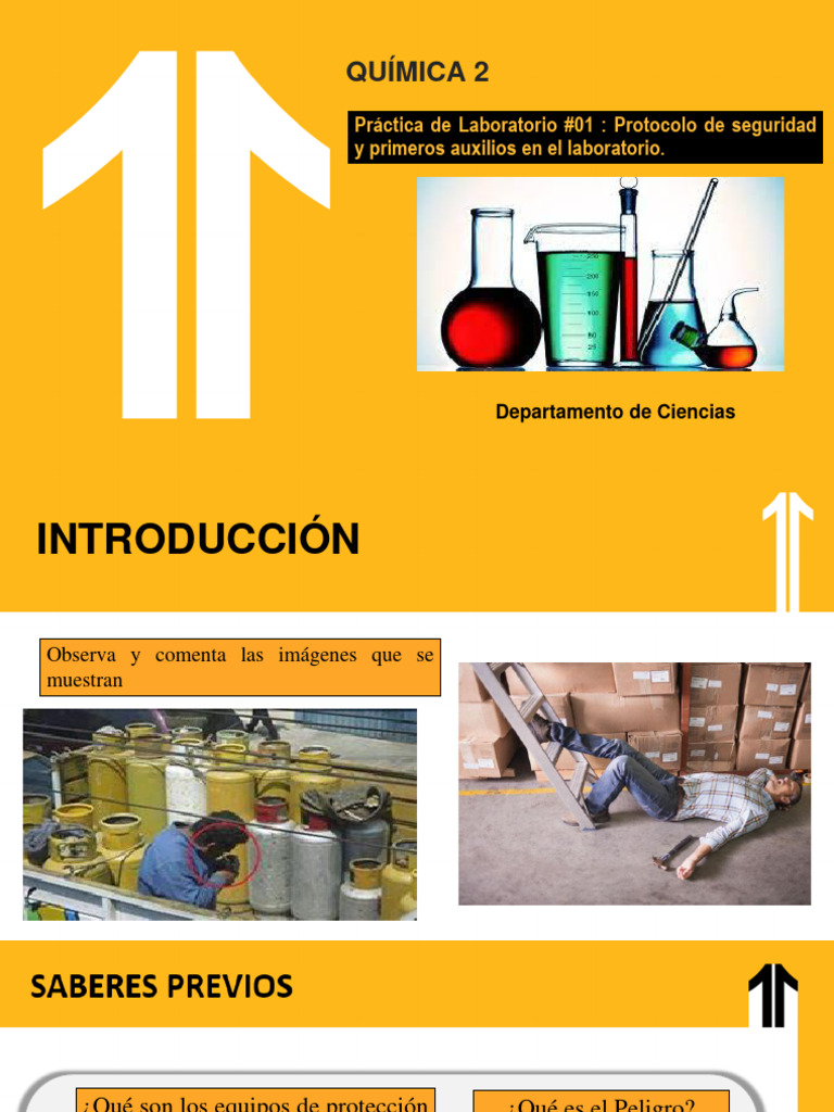 Guía Práctica Nº01 - Normas de Seguridad y Primeros Auxilios en Laboratorio | Descargar gratis ...