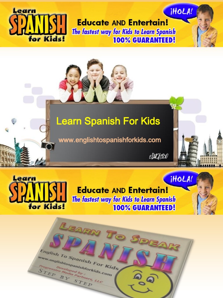 English To Spanish For Kids | PDF