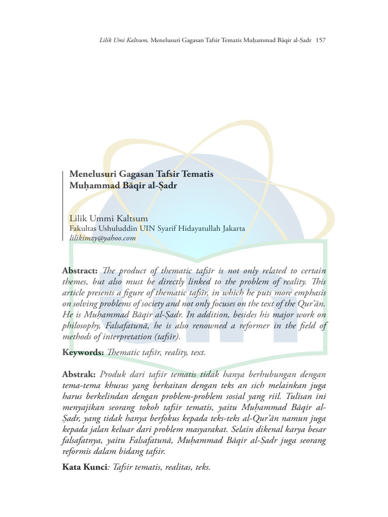 Lilik Ummi Kaltsum | PDF