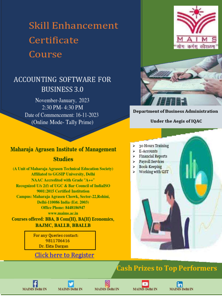 Tally Brochure 3.0 | PDF | Business